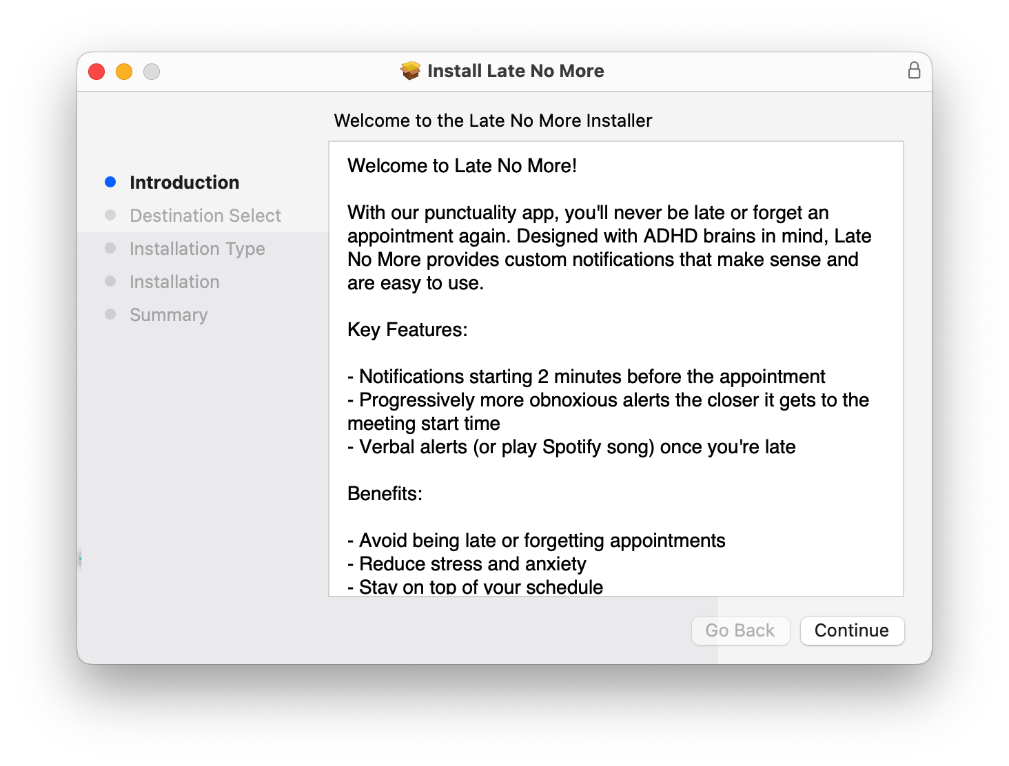 Downloading and Installing Late No More
